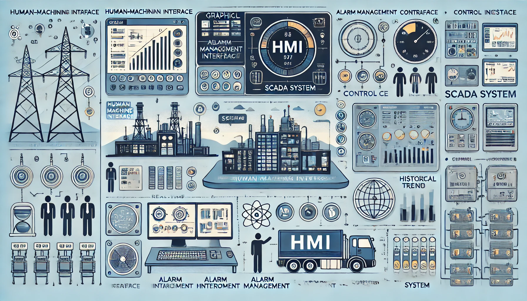 Scada Systems Components Human Machine Interface Hmi Role Functions And Future Trends