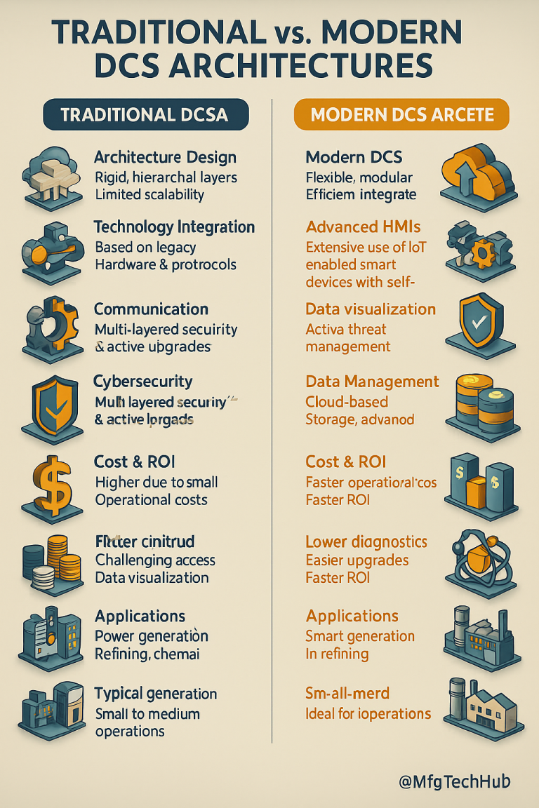DCS Comparison: Traditional Vs Modern Distributed Control System ...