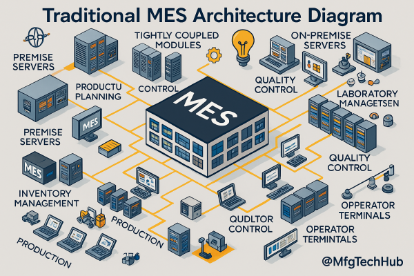 Traditional Vs. Modern MES Architecture: A Complete Guide